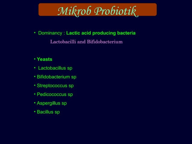 1 Probiotik bakteriologi dan manfaatnyappt | PPT