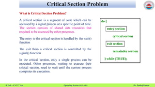 Operating System: Process and synchronization | PDF