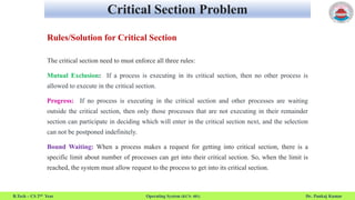 Operating System: Process and synchronization | PDF