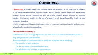 Operating System: Process and synchronization | PDF