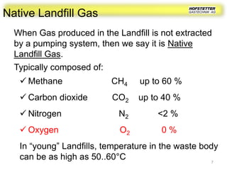 1) production of landfill gas | PDF