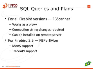 Professional tools for Firebird optimization and maintenance from IBSurgeon | PPT