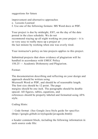 1 Project 2 Introduction - the SeaPort Project seri.docx | Programming ...