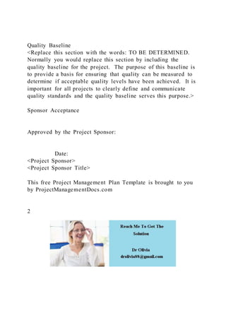 1 Project Management Plan Disclaimer Conduct re | DOCX