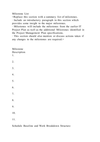 1 Project Management Plan Disclaimer The inform | DOCX
