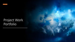 1) Project Work Overview Powerpoint | PPTX