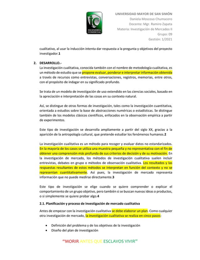 Investigación cualitativa | PDF