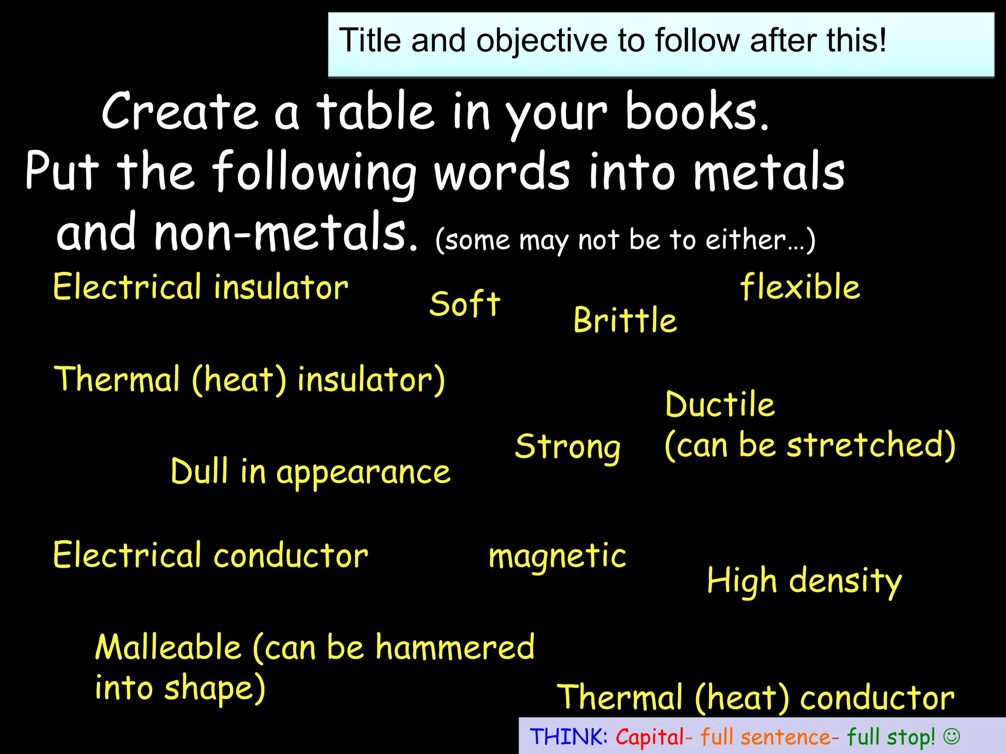 Presentation on the Properties of metals | PPT
