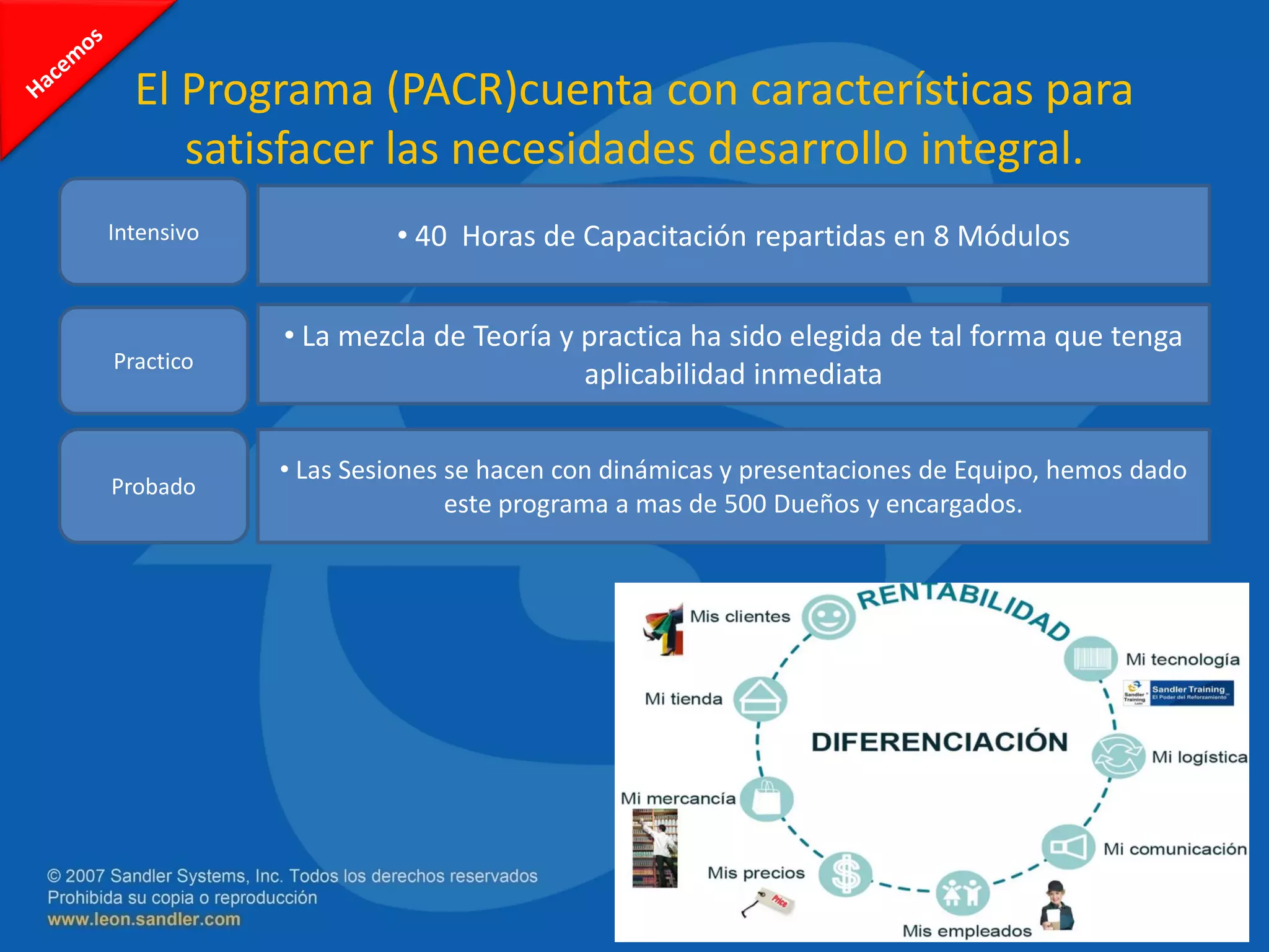 1 propuesta sandler training disc-intensivo-retail brief | PDF