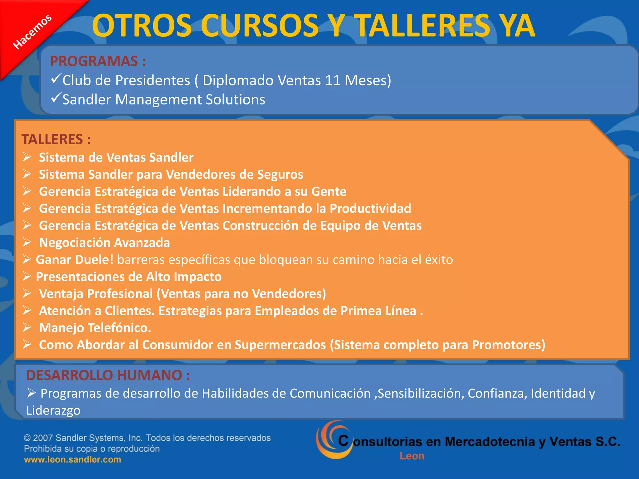 1 propuesta sandler training disc-intensivo-retail brief | PDF