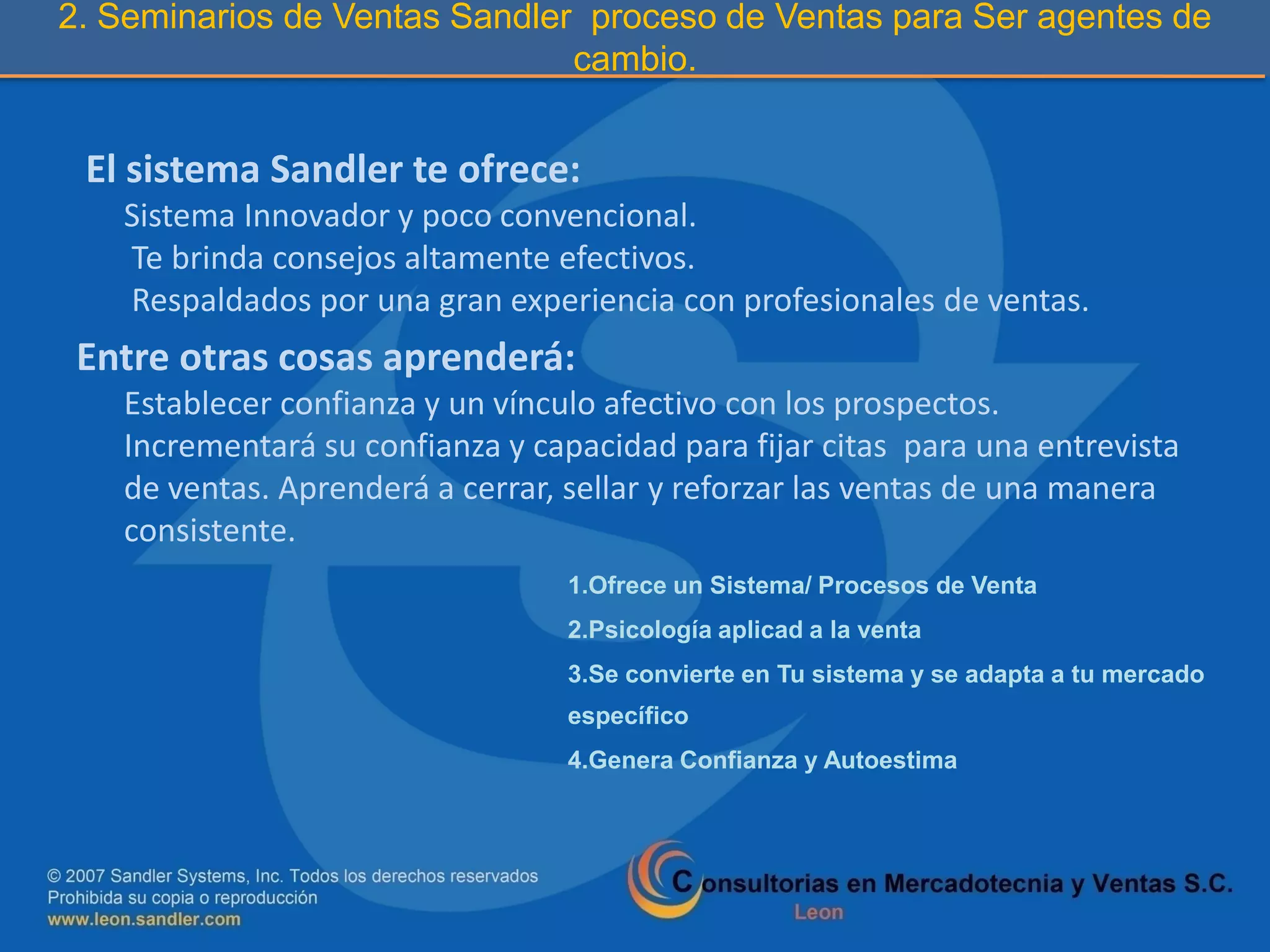 1 propuesta sandler training disc-intensivo-retail brief | PDF