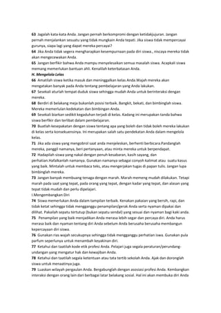 1 proses menjadi guru yang profesional diawali dengan sikap yang mantap ...