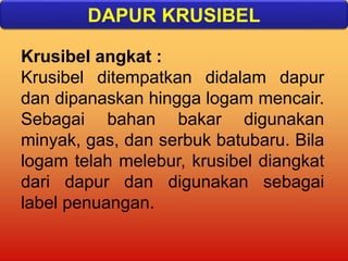 proses pengecoran logam ii | PPTX