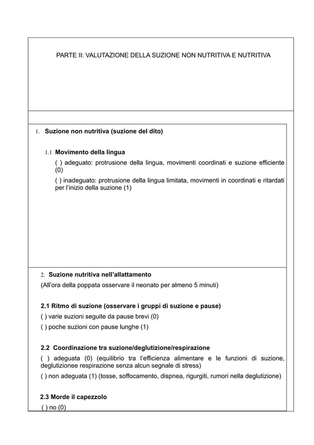 1 protocollo di valutazione del frenulo linguale (neonati) | PDF | Ear, Nose and Throat ...