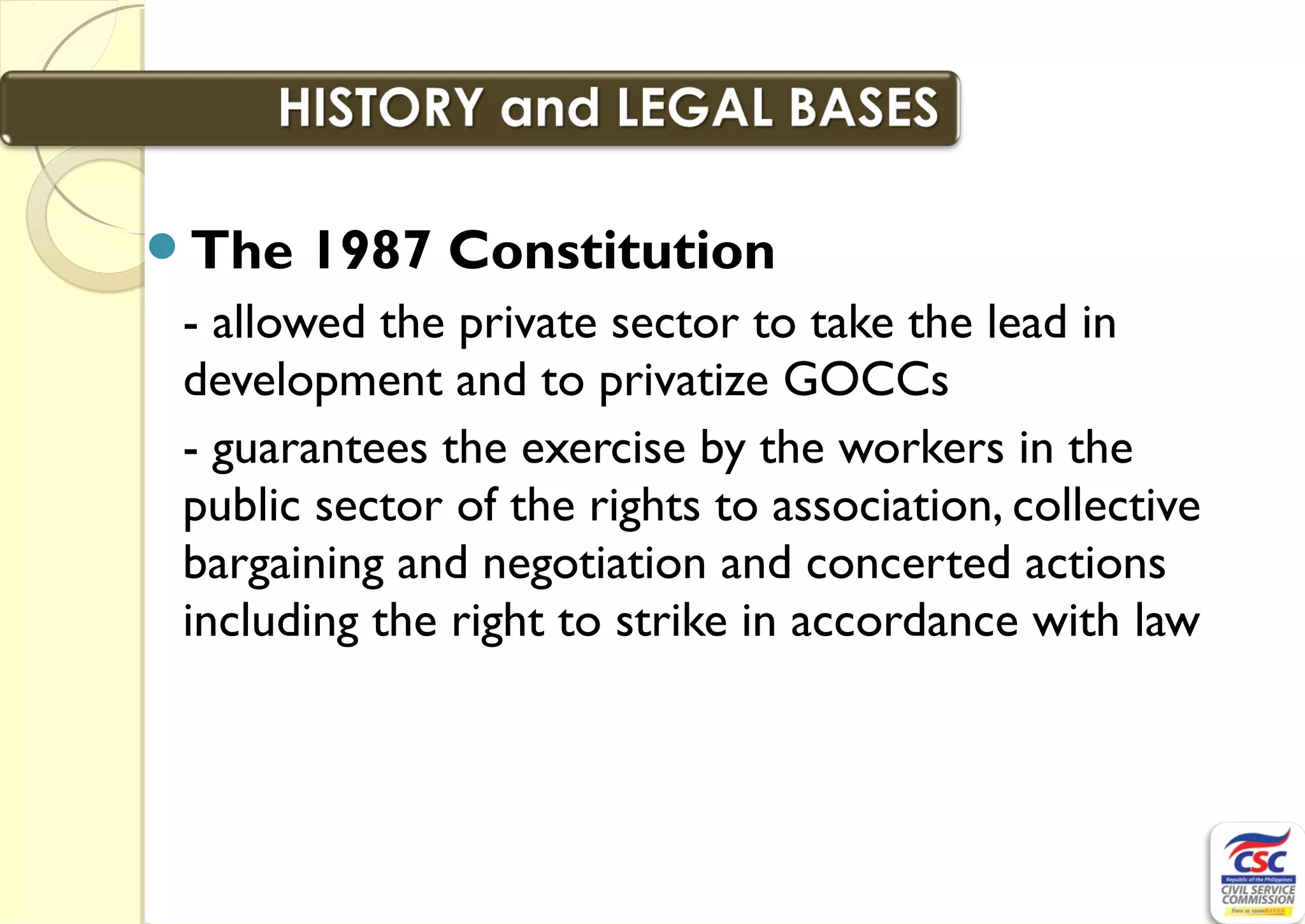 Public Sector Union (Principles and Benefits) | PPT