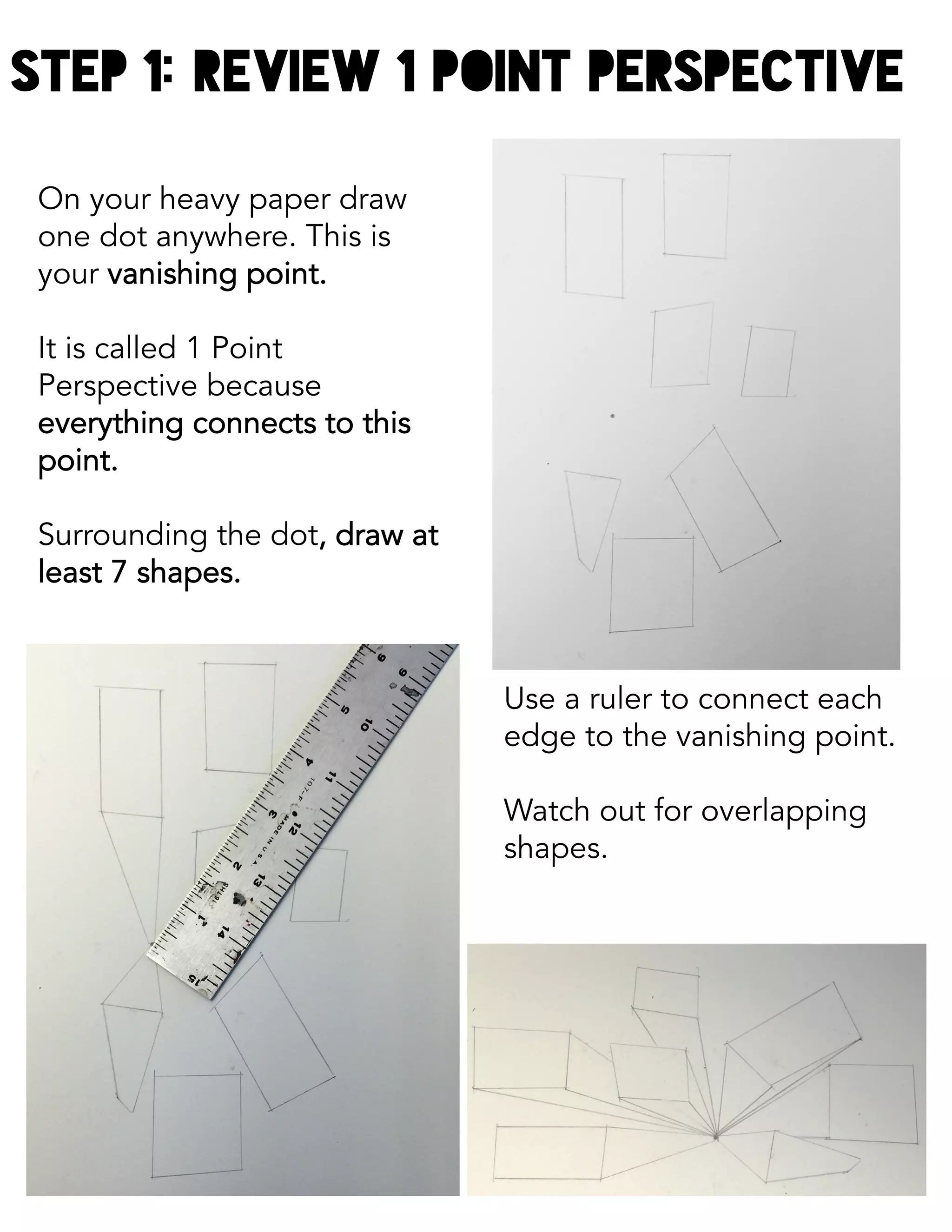 1 Point Perspective and Color Theory | PDF