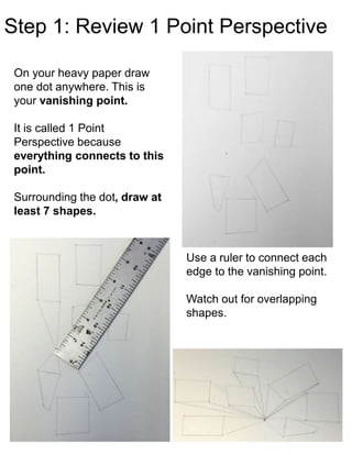 1 Point Perspective and Color Theory | PDF