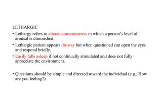 Physical therapy examination for Neurological conditions.pptx