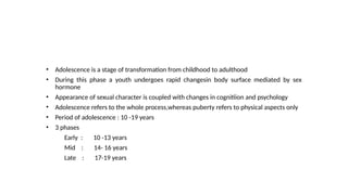 Growth And Pubertal Disorder In Children Pptx