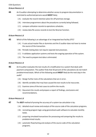 1 q is-auditprocess | PDF