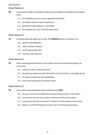 1 q is-auditprocess | PDF