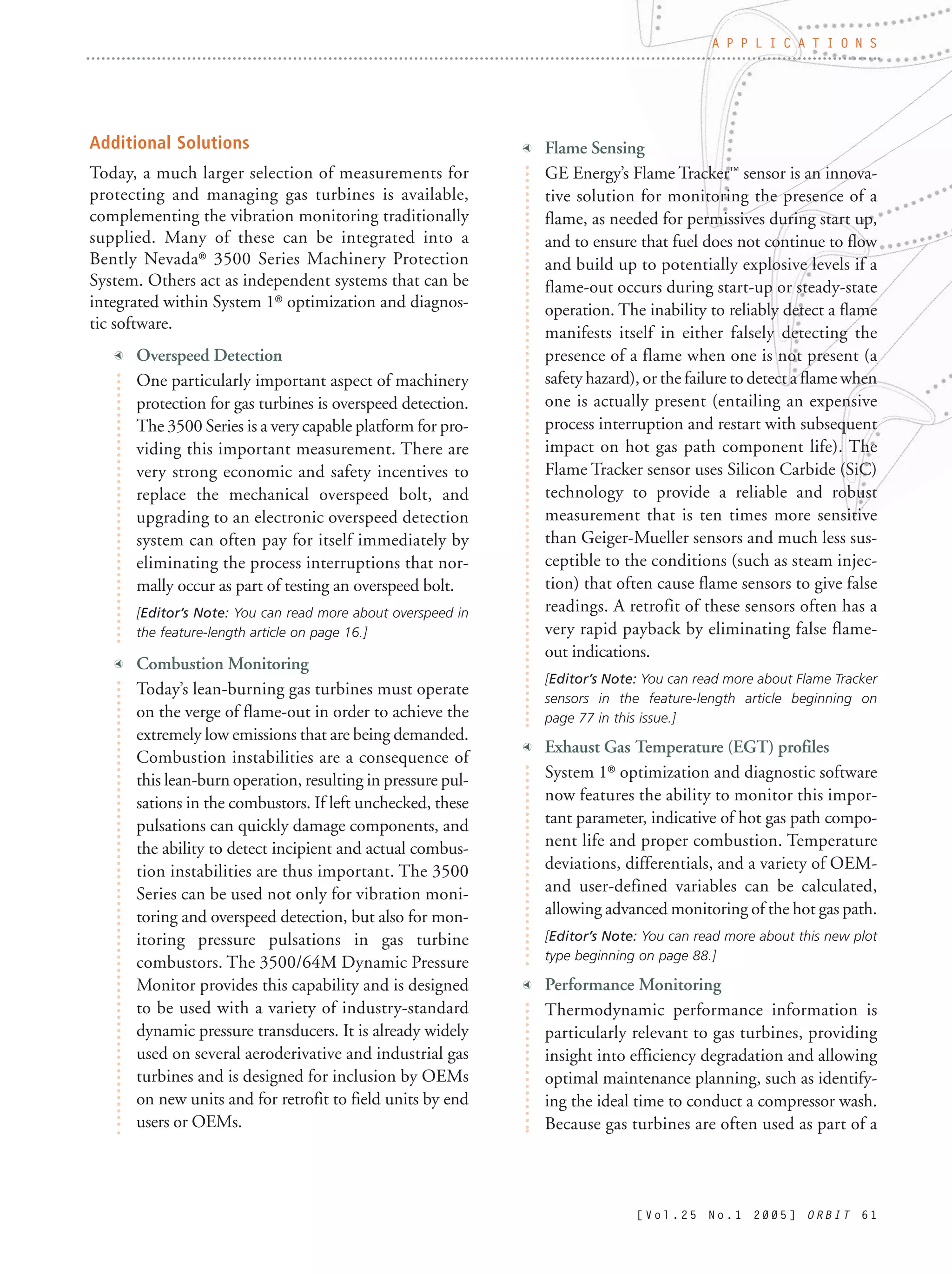 Gas Turbine Vibration Monitoring – An Overview | PDF