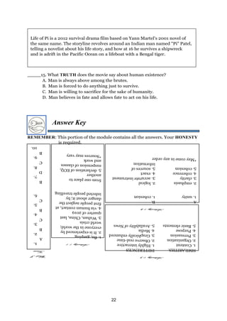 First Quarter module in English.pdf modules | PDF