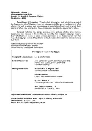 1_Quarter 1 Introduction to Philosophy.pdf