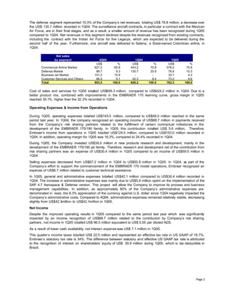 1 q2005 | PDF | Aviation Industry | Industries