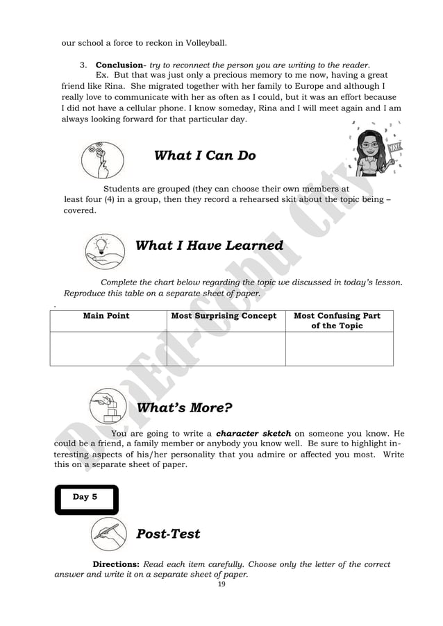 1_Q3 ENGLISH 9 learners module and activity worksheetpdf | PDF