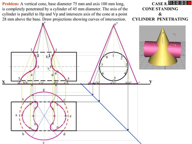 Intersection - ENGINEERING DRAWING