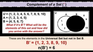 1Q LP 3.4 Venn Diagram & Set Operation (Complement and DIfference).ppsx