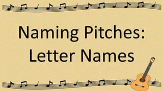 1Q_PITCHES in music its meaning and explanation | PPTX