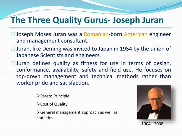 What is quality | PPTX | Business | Business and Finance