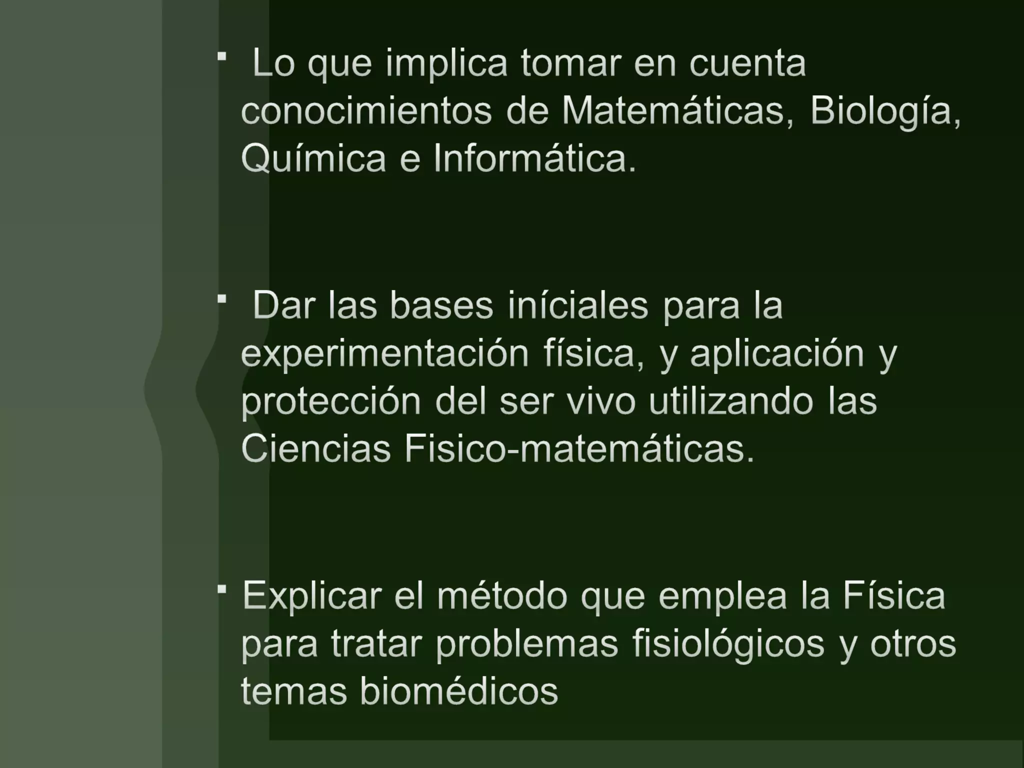 1 que es la biofisica introduccion | PPT
