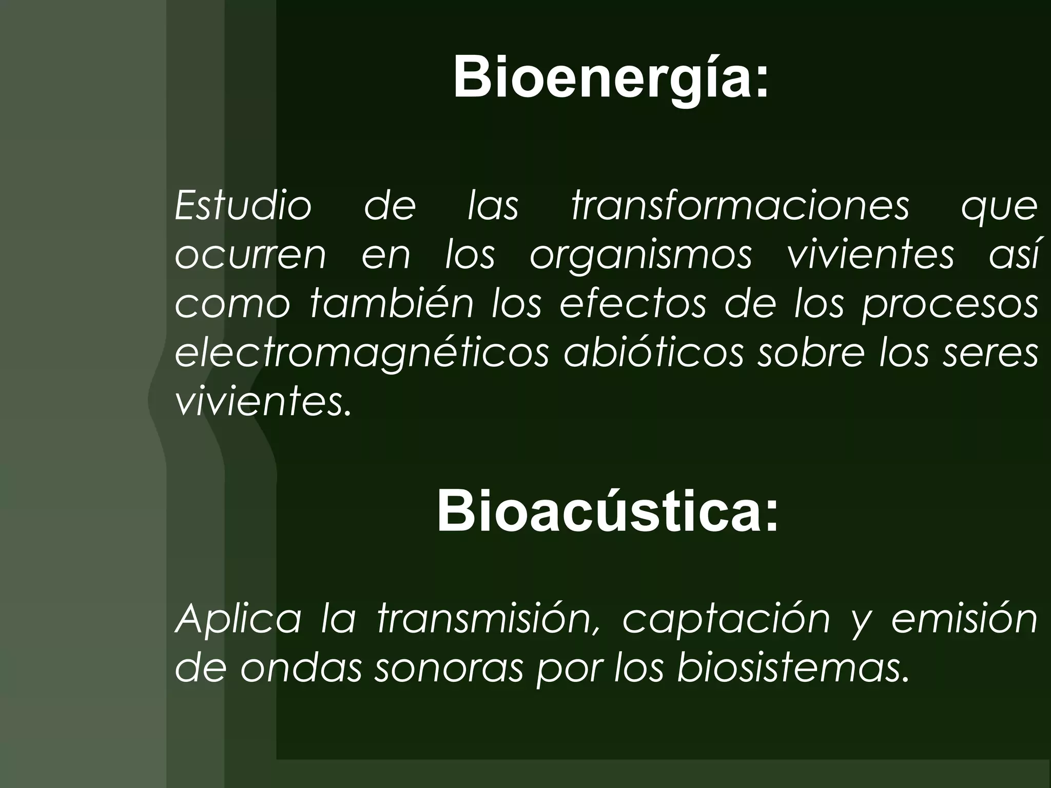 1 que es la biofisica introduccion | PPT