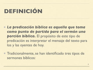 ¿Que es la predicacion biblica? | PDF
