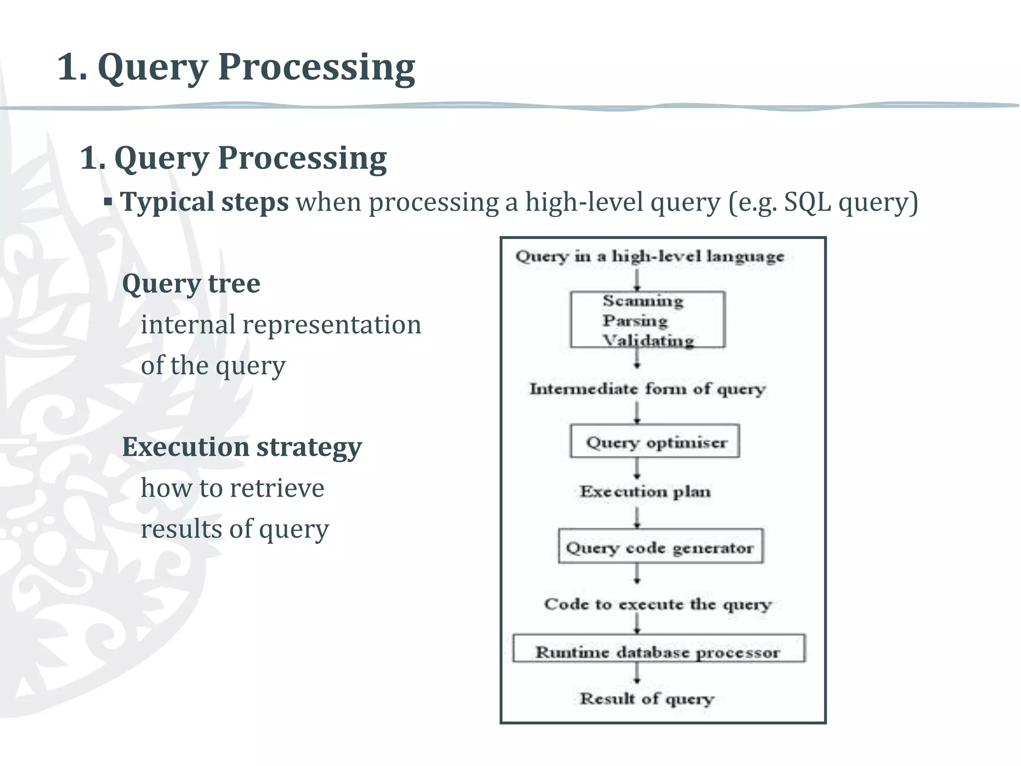 1 query processing | PPT