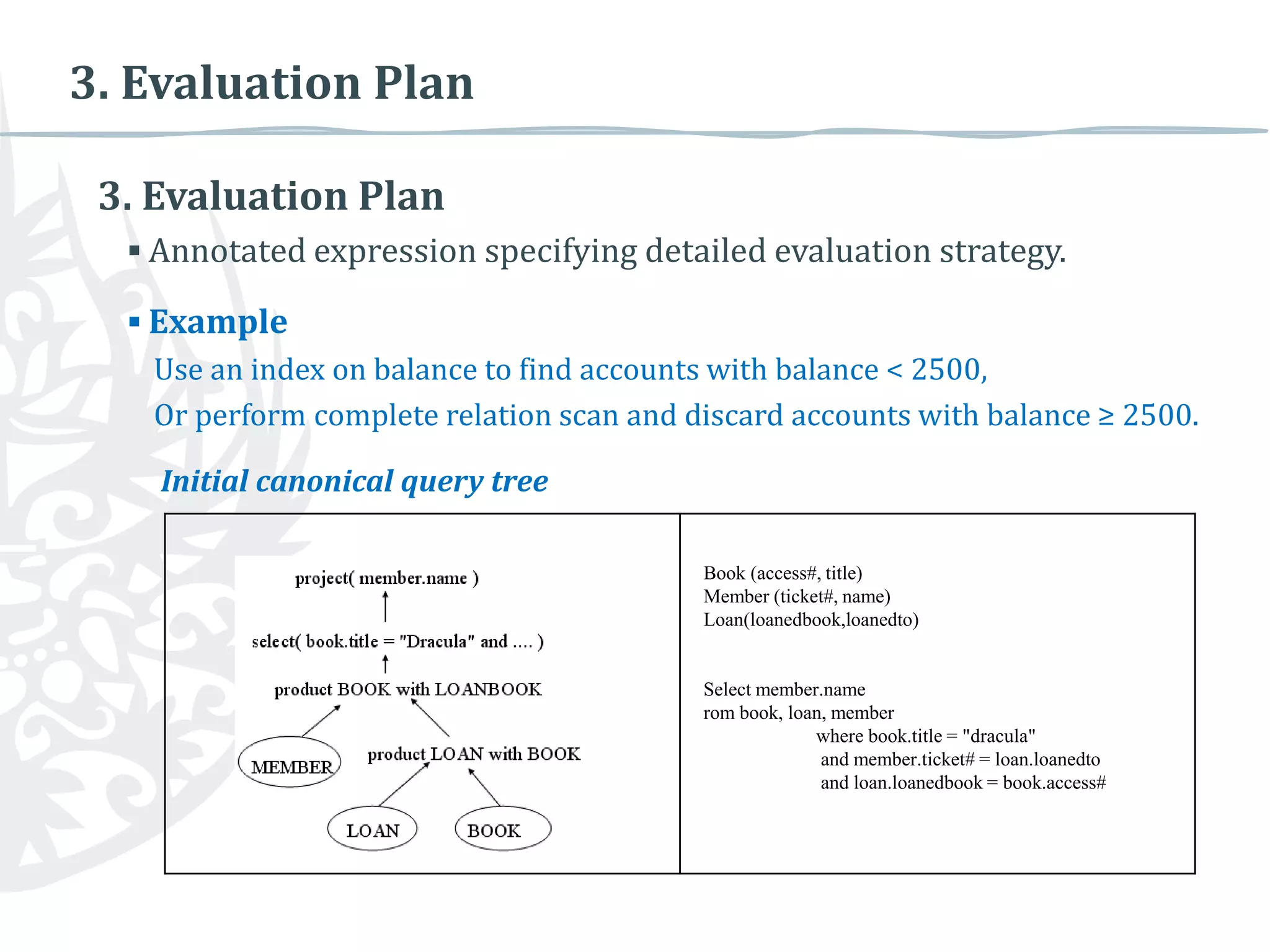1 query processing | PPT
