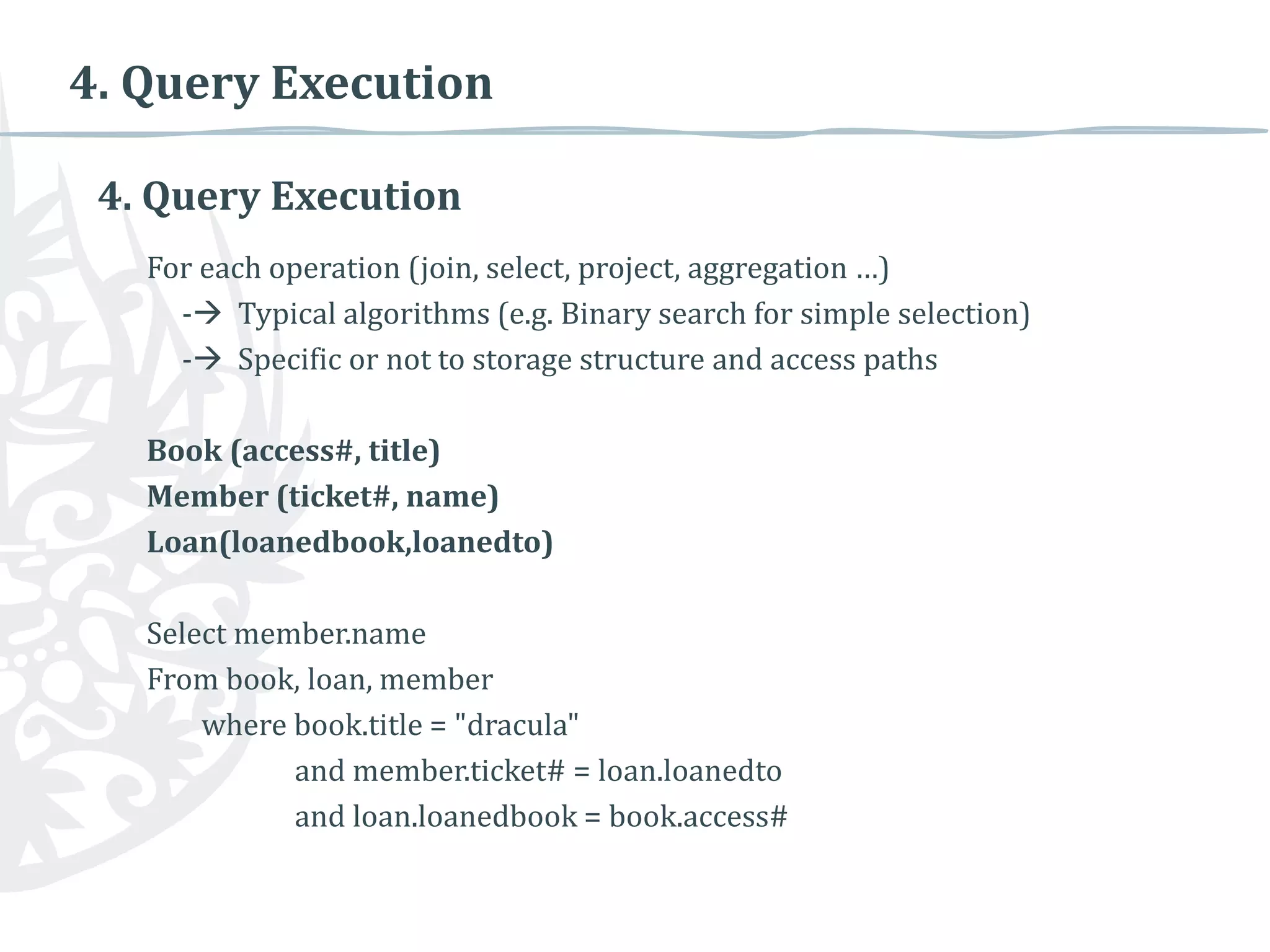 1 query processing | PPT