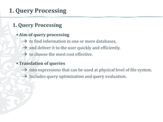 1 query processing | PPT