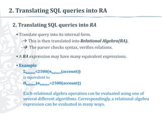 1 query processing | PPT