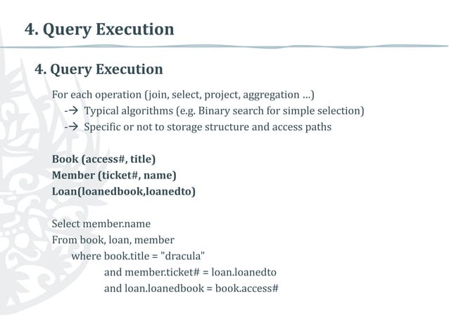 1 query processing | PPT