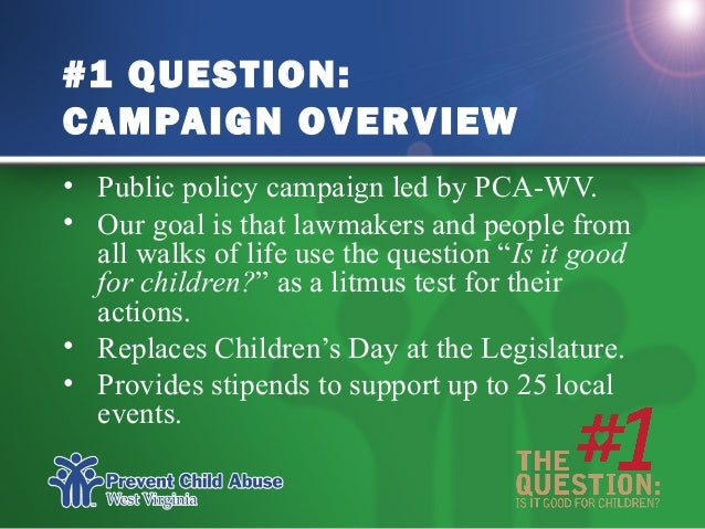 #1 Question Campaign Overview Fall Partners in Prevention Meeting