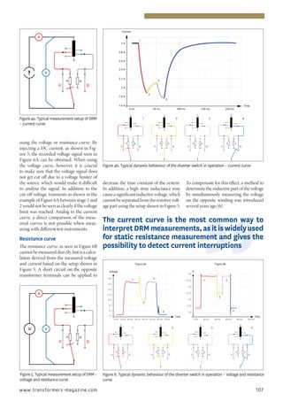 Dynamic Analysis and Testing of on-load tap changer | PDF
