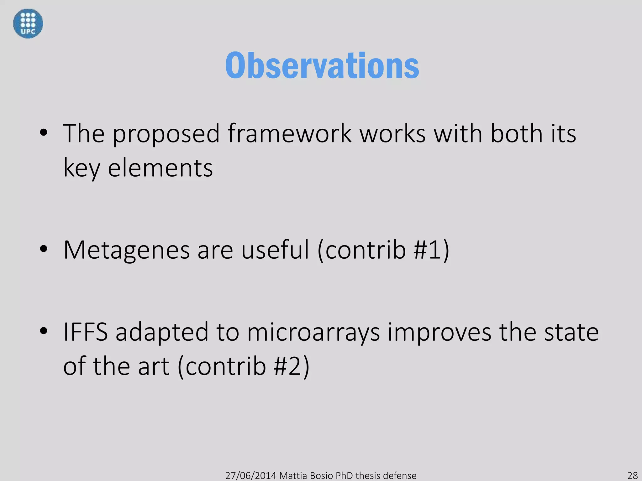 My PhD thesis presentation slides | PPTX