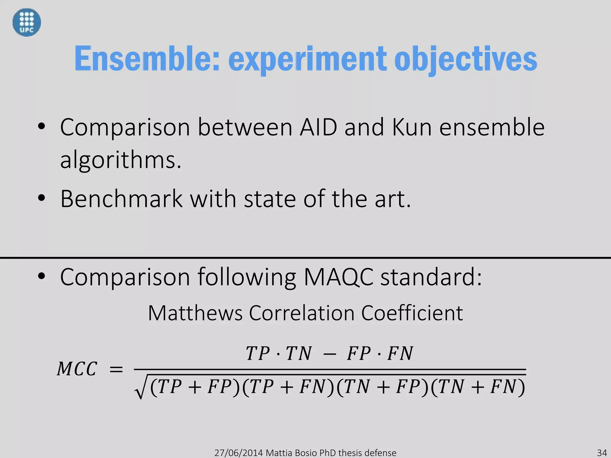 My PhD thesis presentation slides | PPTX