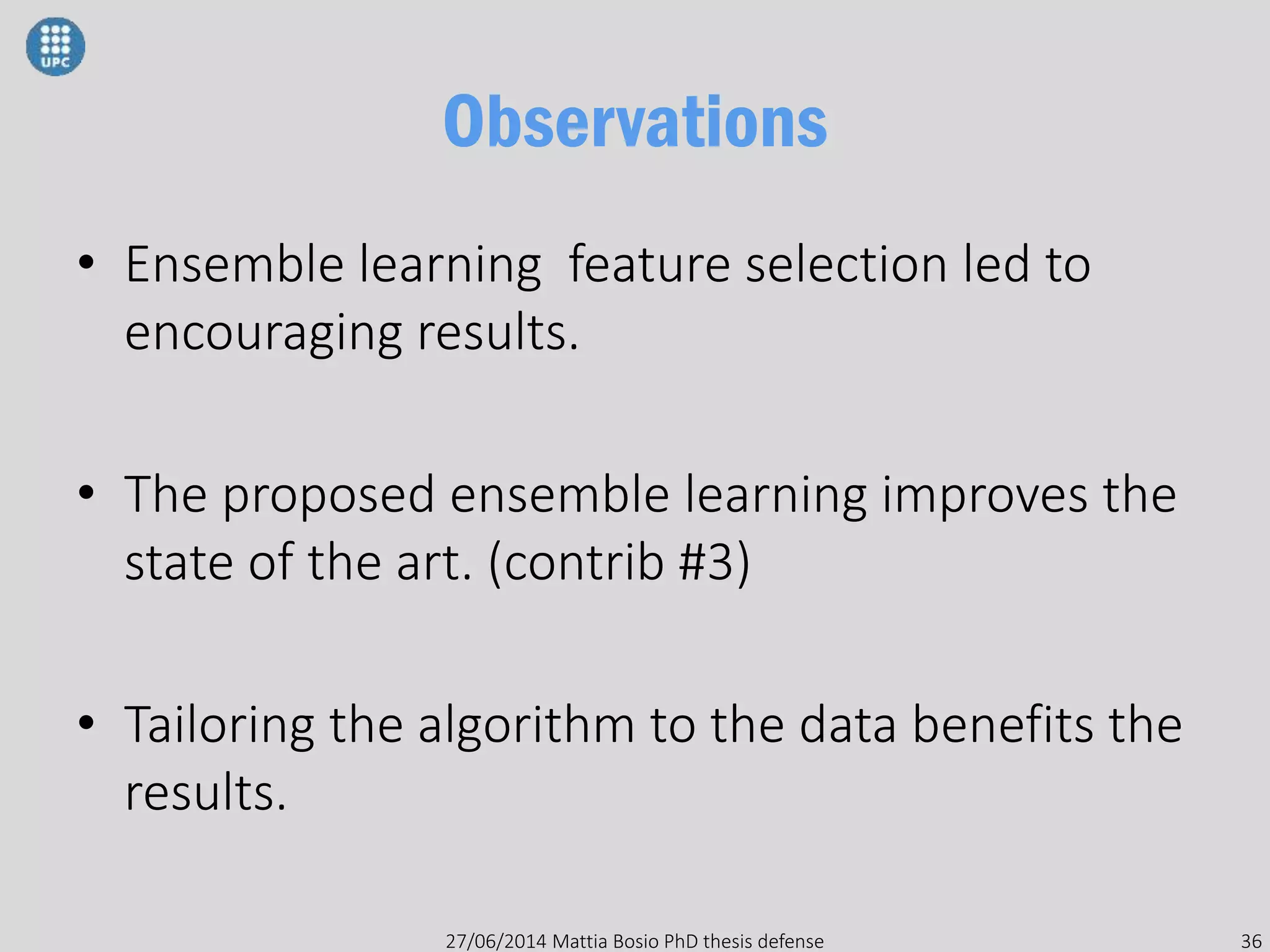 My PhD thesis presentation slides | PPTX
