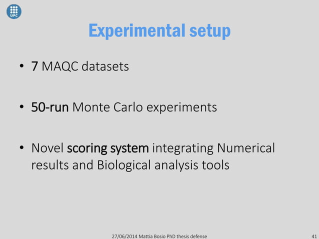 My PhD thesis presentation slides | PPTX