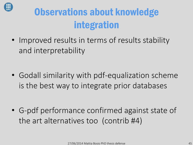 My PhD thesis presentation slides | PPTX